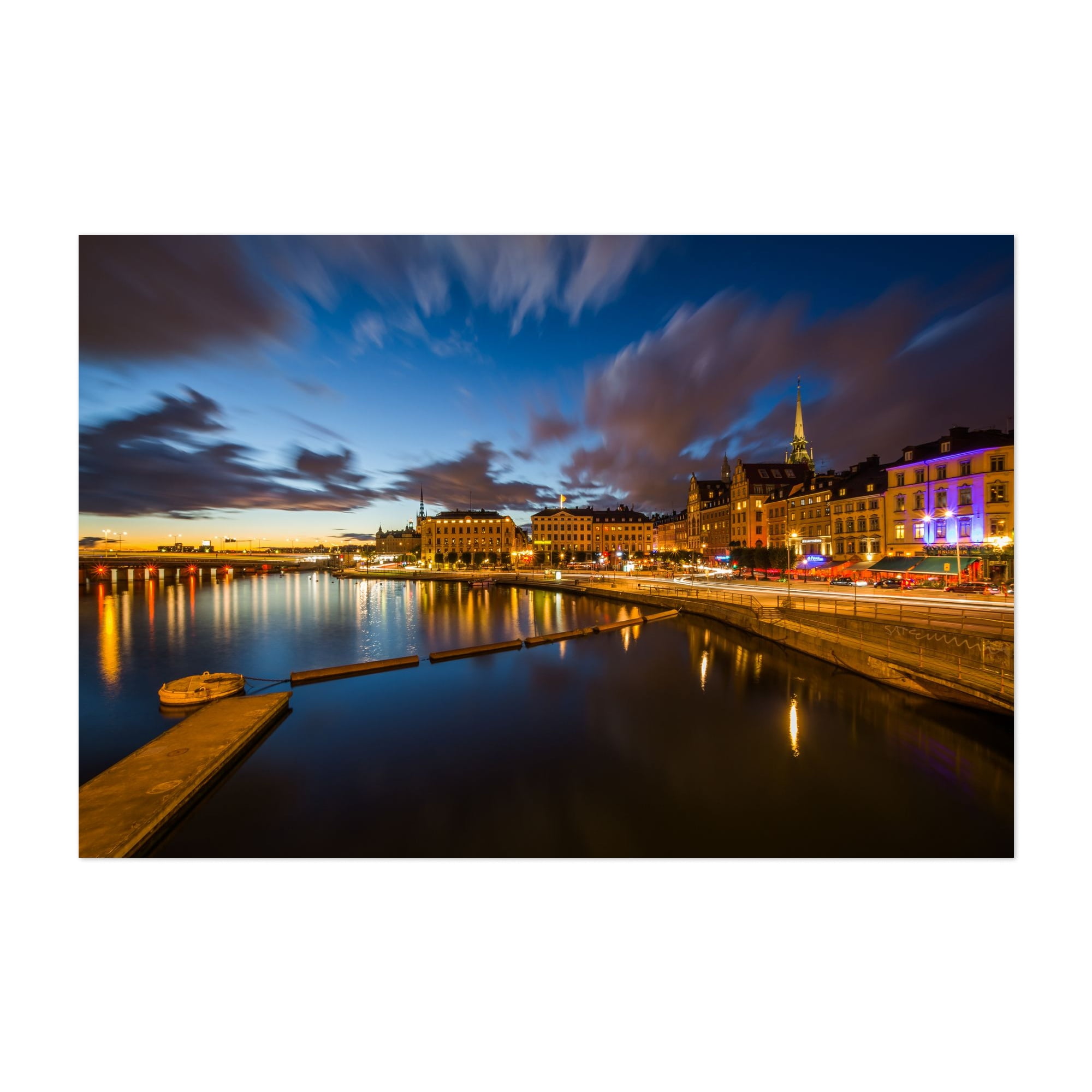 Of Galma Stan - Stockholm Sweden Photography Cityscape Night Sky Harbor ...