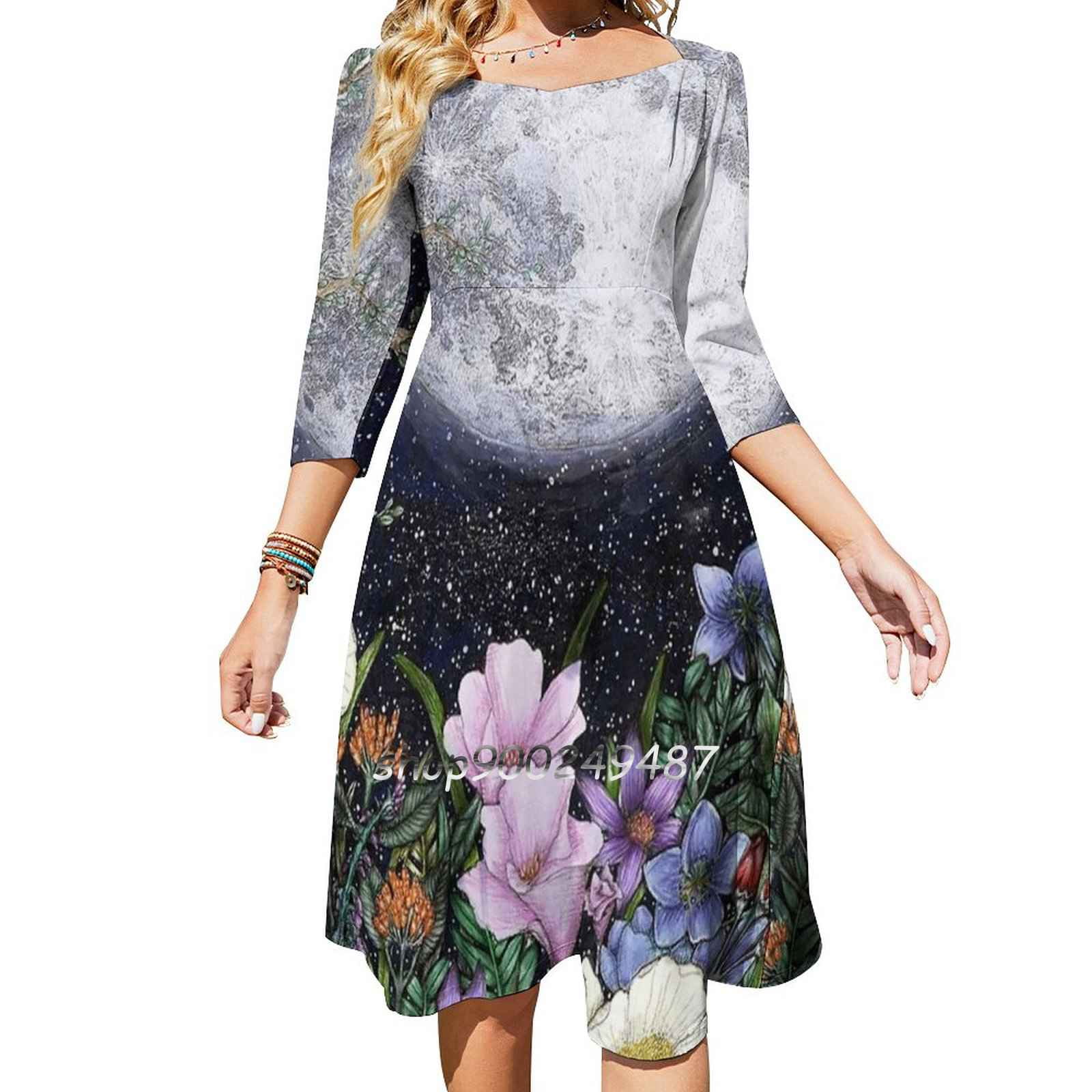 Of Spades Pink And Black Square Neck Dress Sweet Summer Dress Women ...