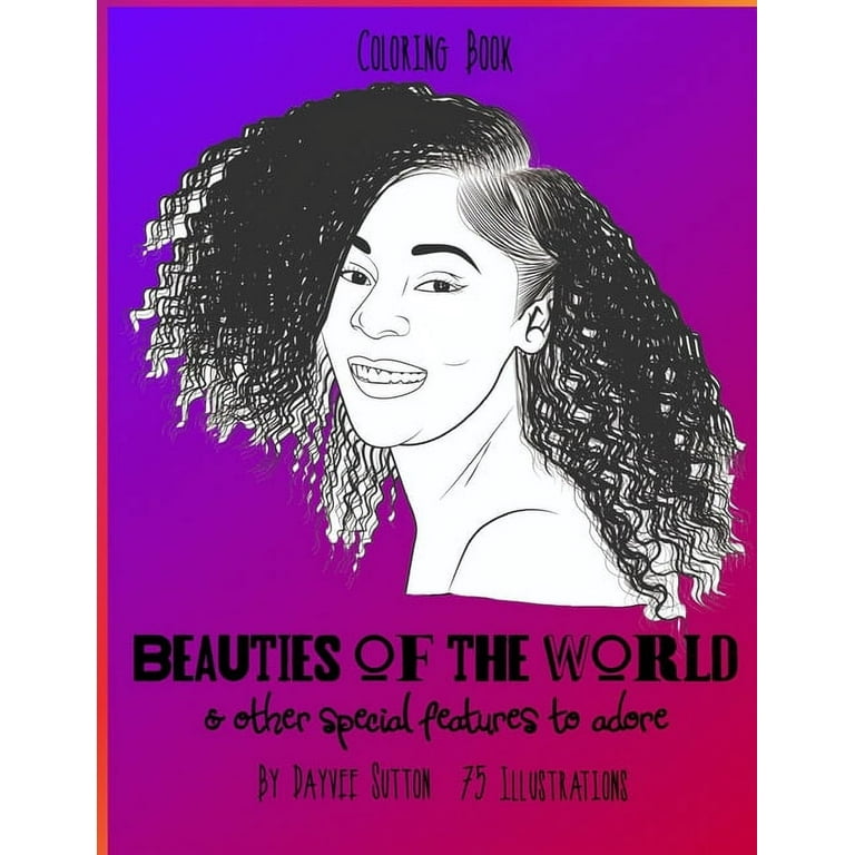 women around the world coloring book