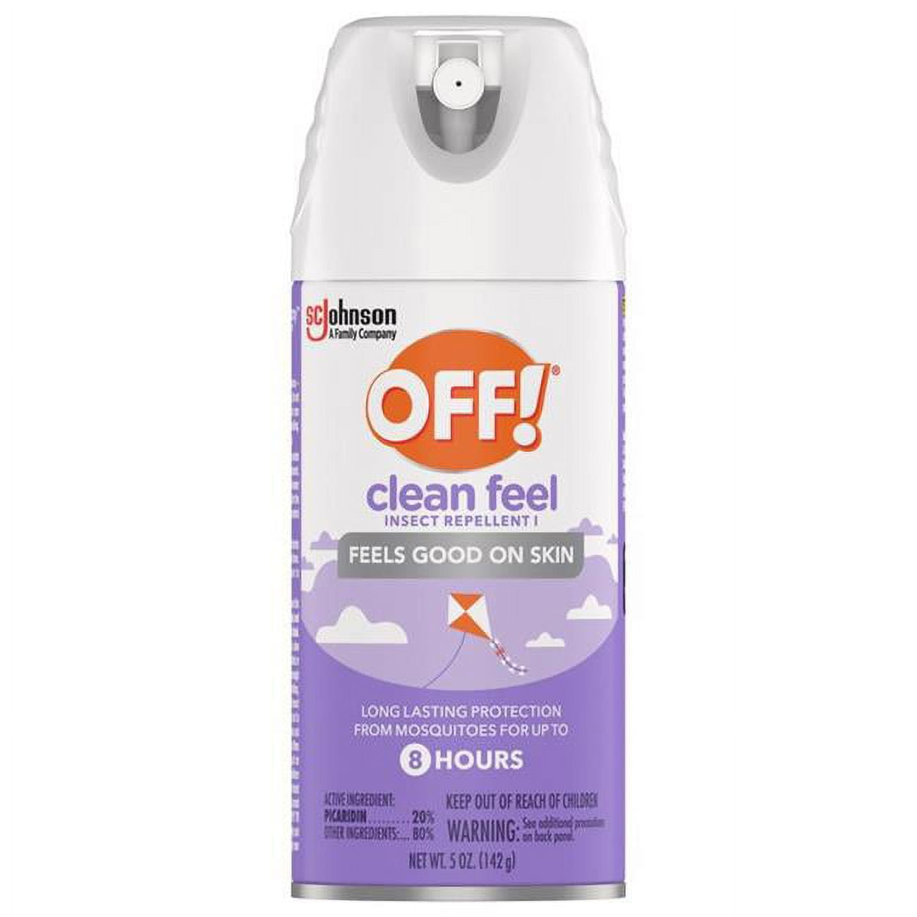 Off 5 oz Clean Feel Insect Repellent Liquid for Mosquitoes & Ticks ...