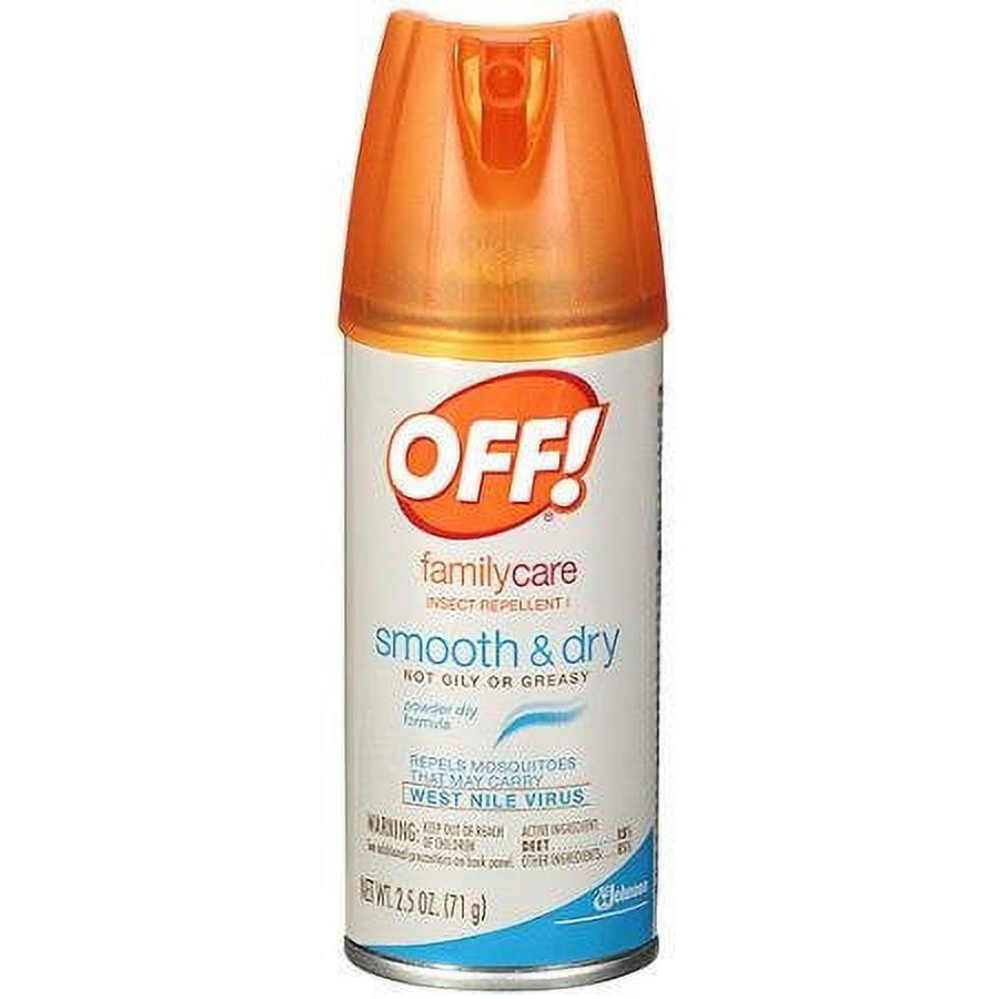 Off Family Care Insect Repellent 2.5 oz (Pack of 4) - Walmart.com
