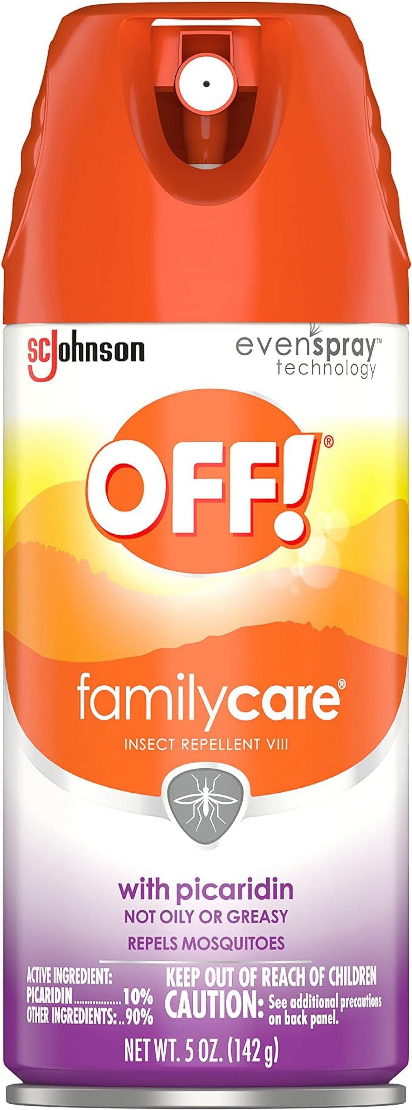 Off Family Care Insect Repellent Viii With Picaridin, 5 Oz, 3 Pack ...