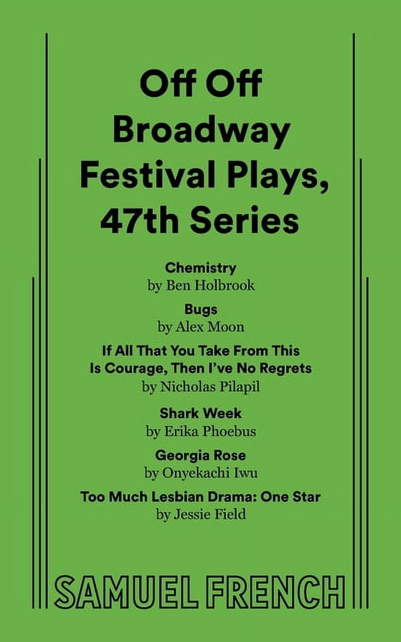 Off Off Broadway Festival Plays, 47th Series, (Paperback) - Walmart.com