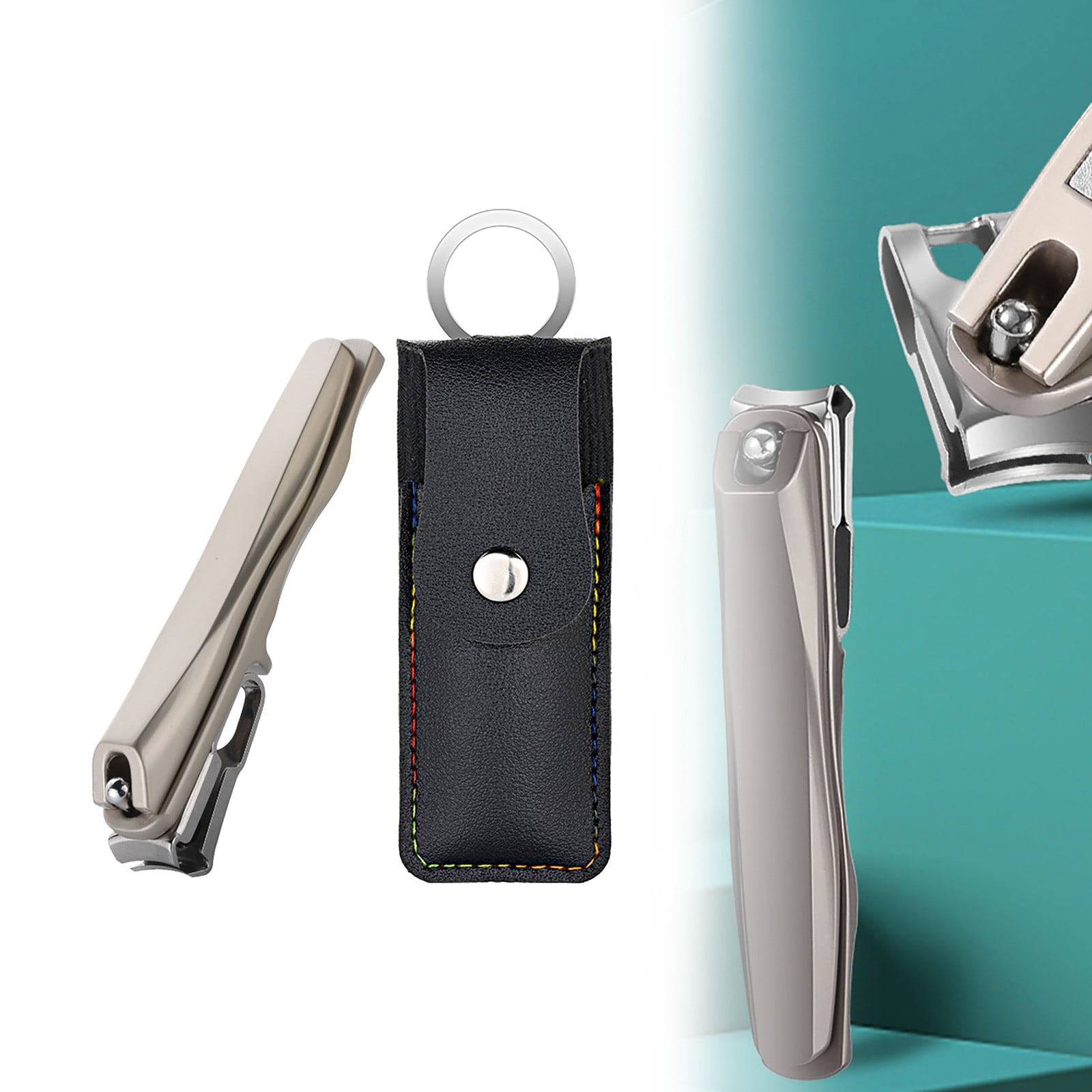 Off Promotions！ Besaacan Rotating Long Handle Fingernail Clipper ...