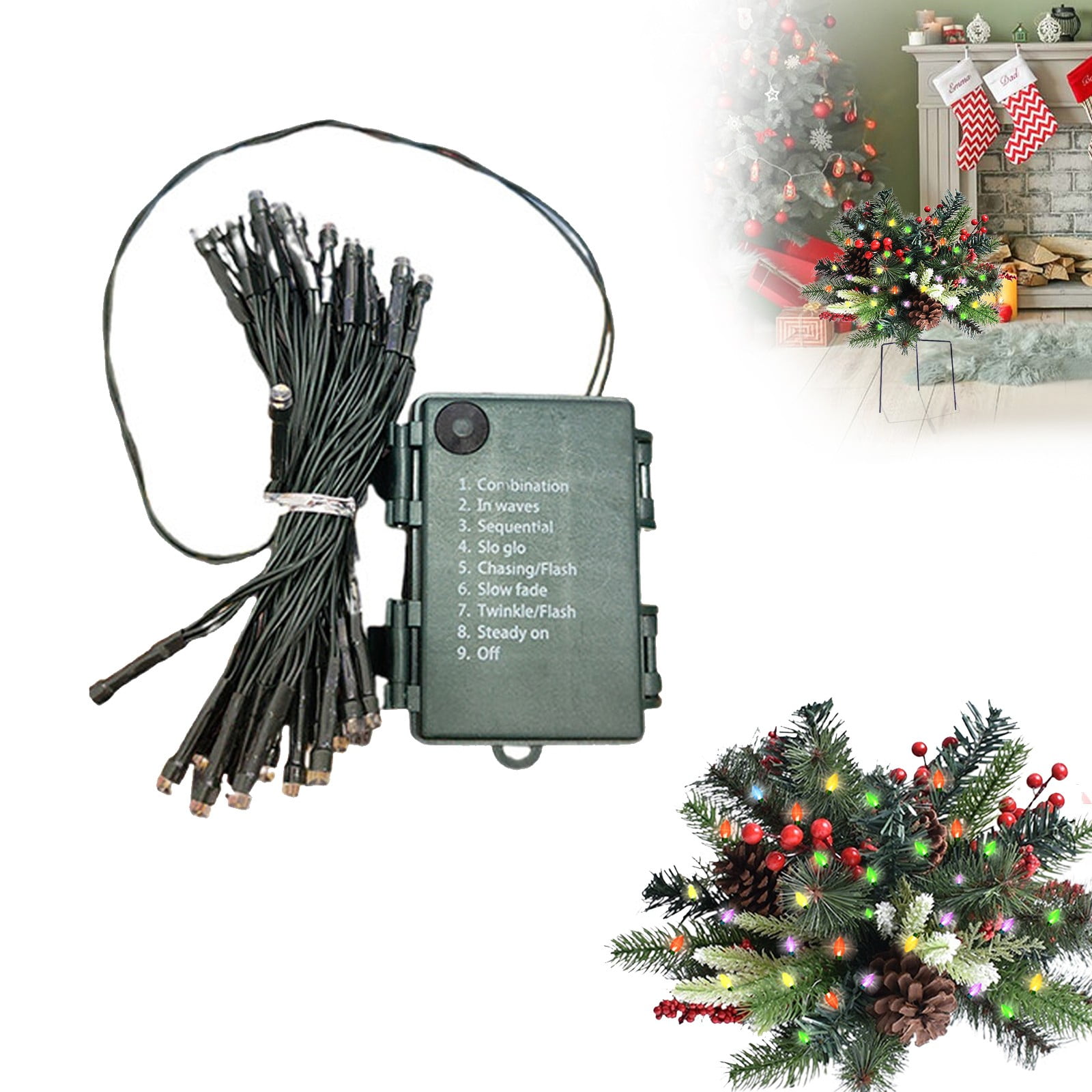 Off Promotions! Christmas Pot Fillers Outdoor Front Porch Christmas Urn ...