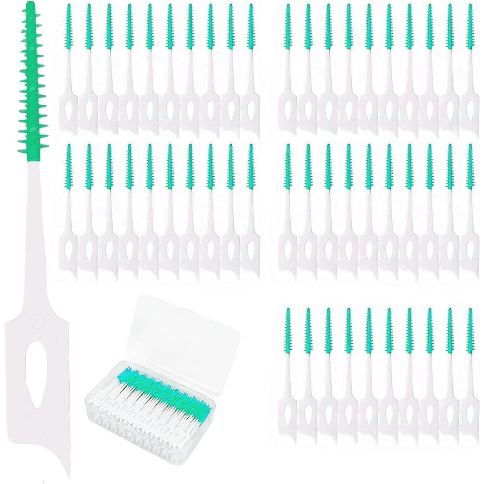 Off Promotions! Soft Silicone Toothpick 160 Of Interdental Brush Soft ...