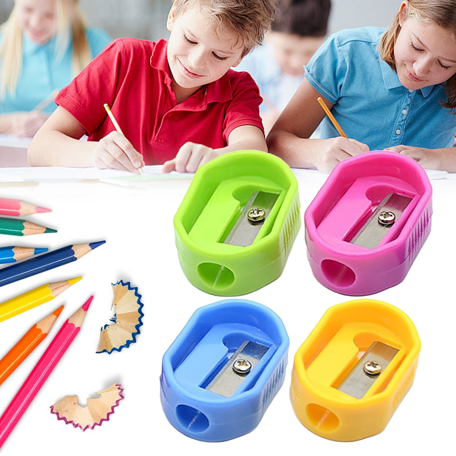 Off Promotions! Student Pencil Sharpener Oval Pencil Sharpener. 1 Set ...