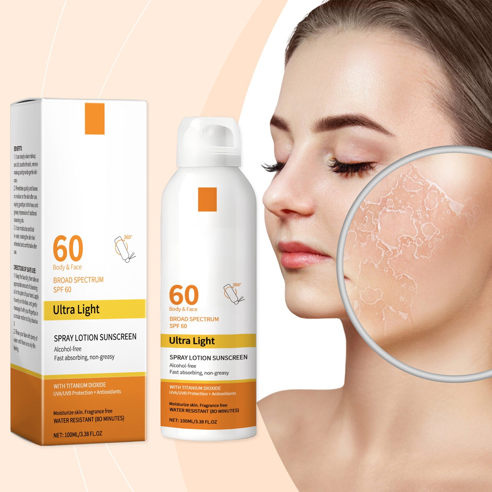 Off Promotions! Ultra Bright Spray Lotion Face and Body Spray ...
