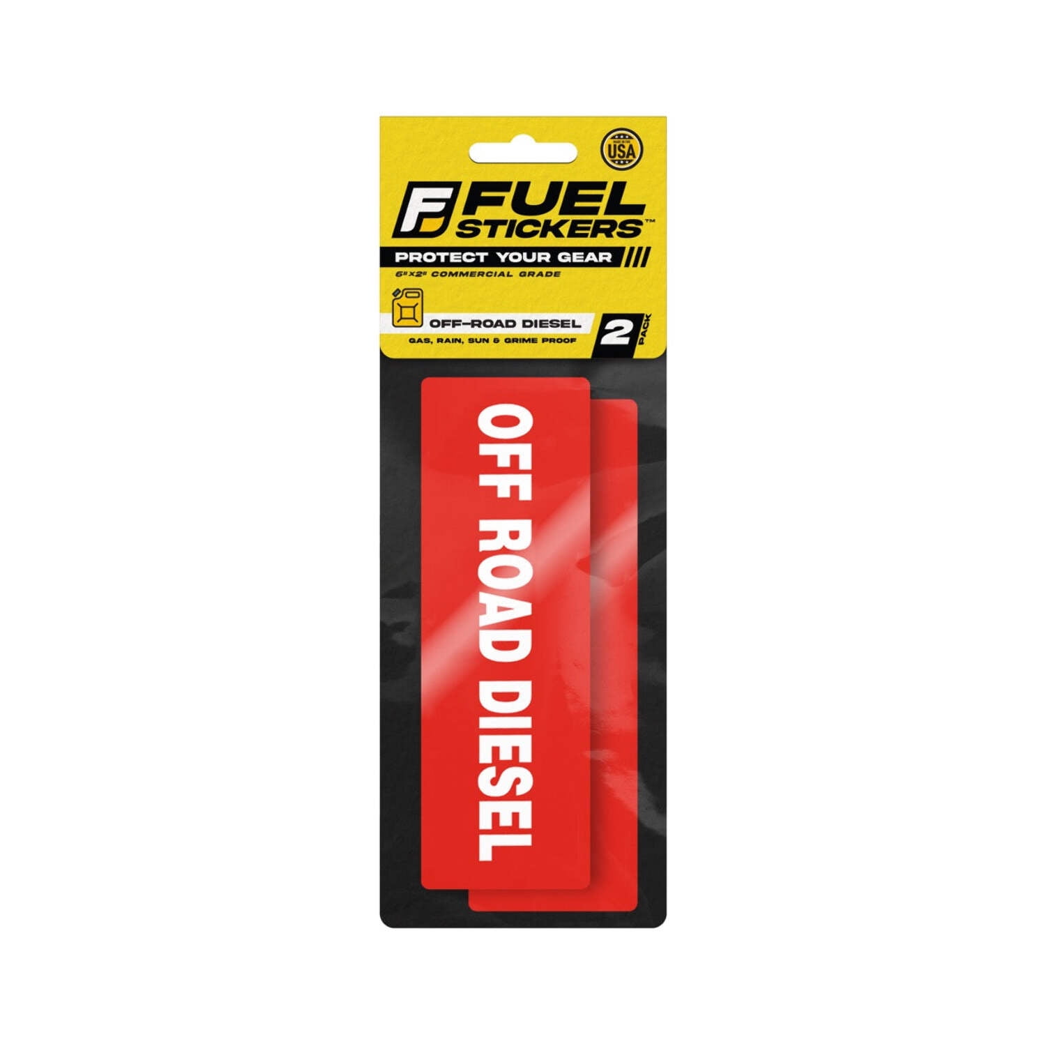 Off Road Diesel Sticker | 2x6 | Made In USA - Walmart.com