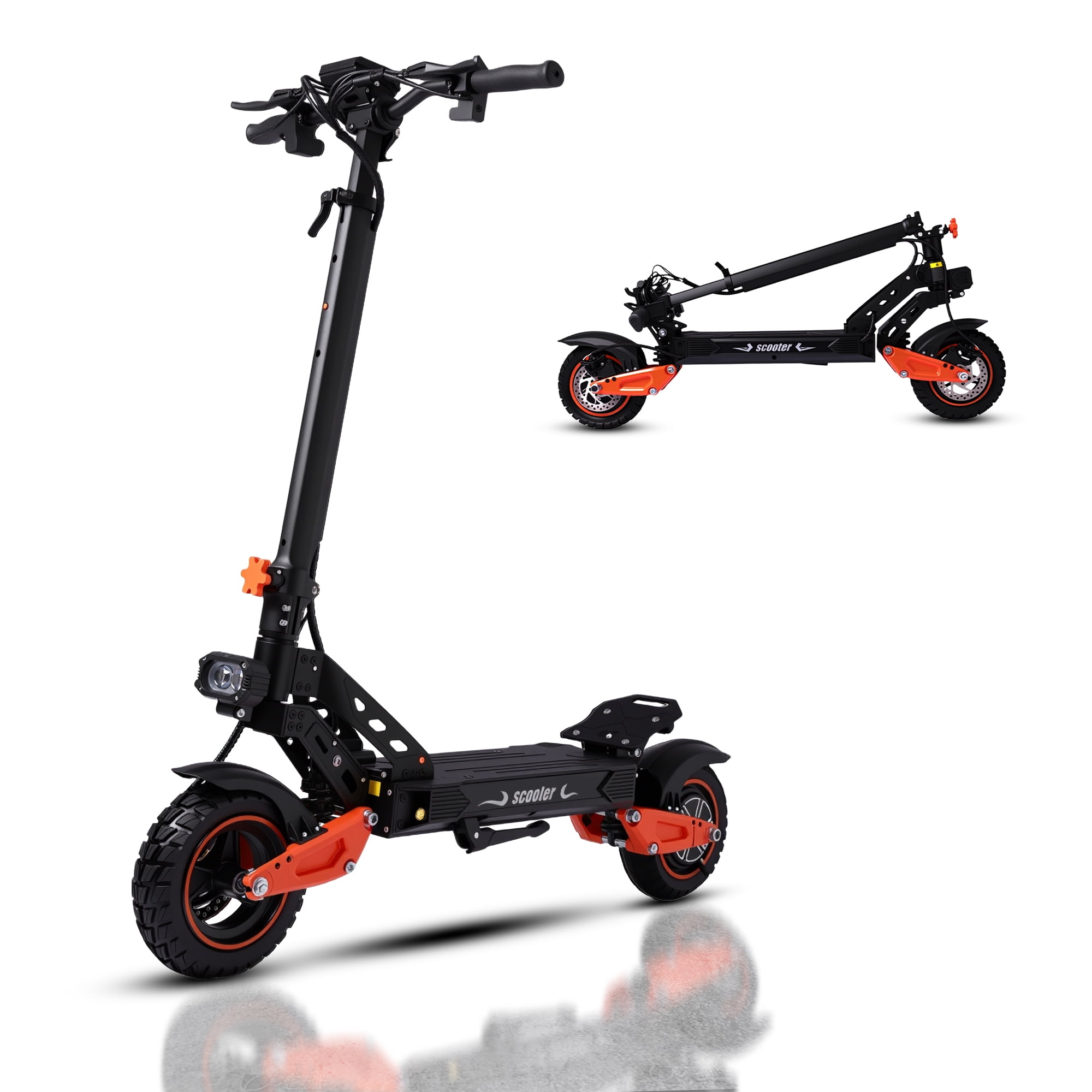 Off Road Electric Scooter 1200W High Power 11 inch 65KM/H, 55KM Range ...