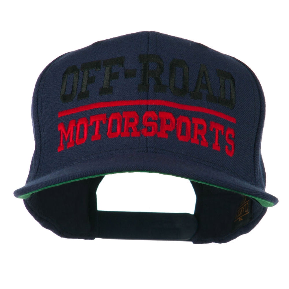 Off Road Motorsports Embroidered Snapback Cap - Royal OSFM - Walmart.com