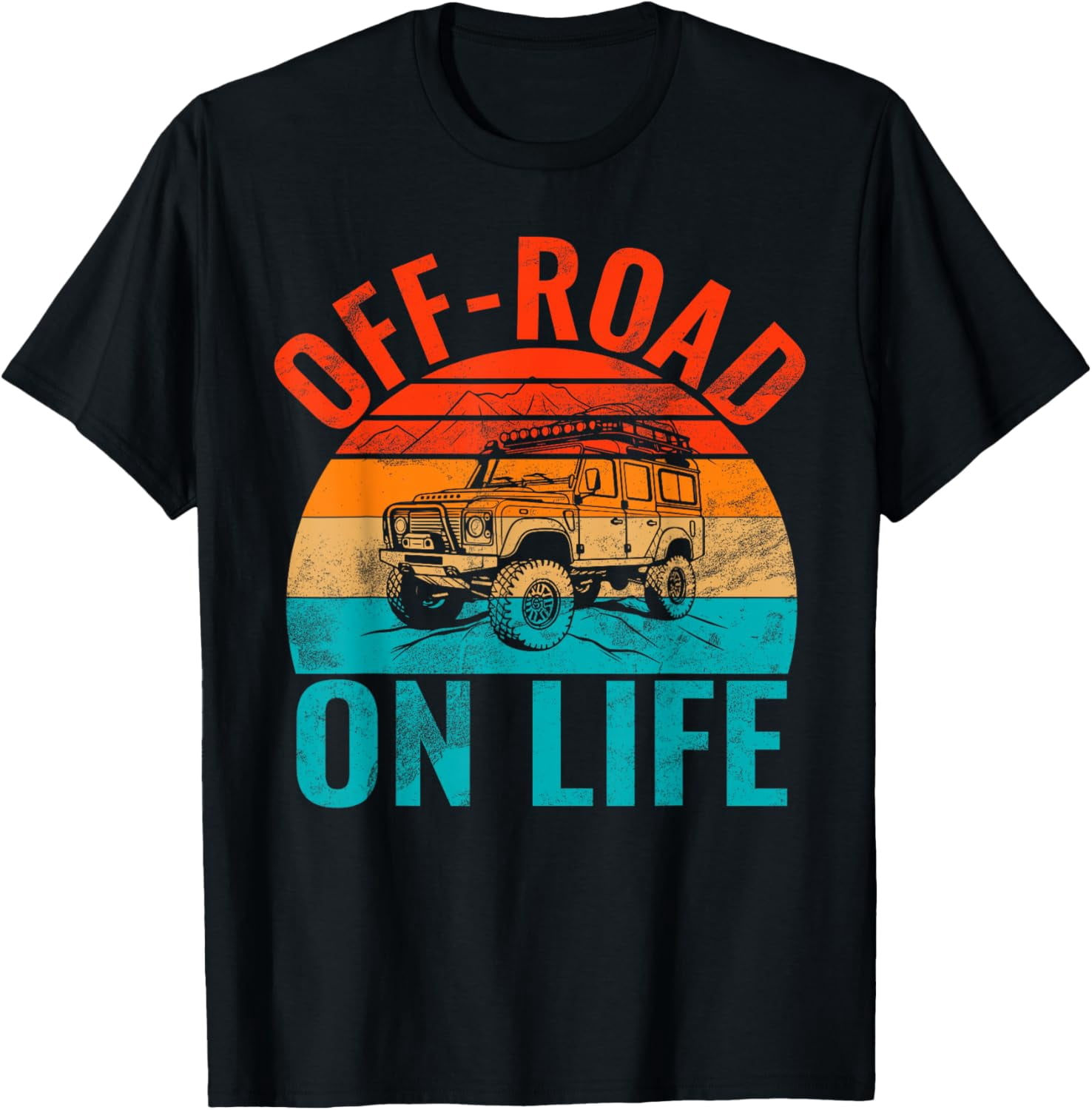 Off-Road On Life Offroad T-ShirtBrand clothing, men and women can wear ...