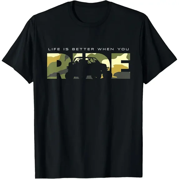 Off Road Quad ATV Rider Graphic Four Wheeler Apparel Unisex T-Shirt up ...