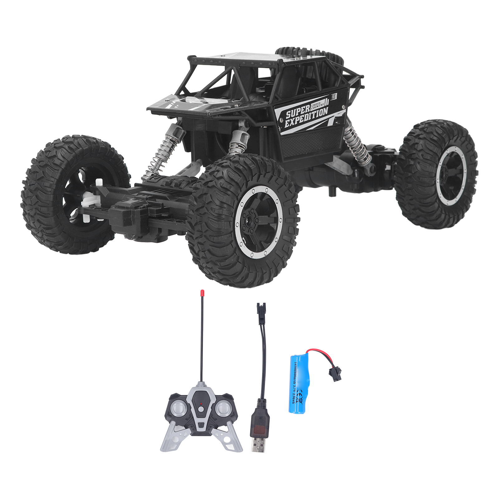 Off Road Remote Control Car 1:18 2.4G Large Wheel Drifting Climbing Toy ...