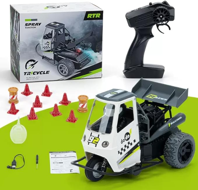 Off-Road Remote Control car Remote Control Tricycle Drift high-Speed ...