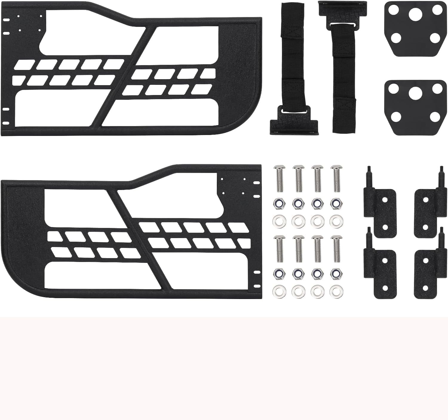 Off-Road Saf ari Tubu lar Doors Compatible with 2018-2022 Wrangler JL 2 ...