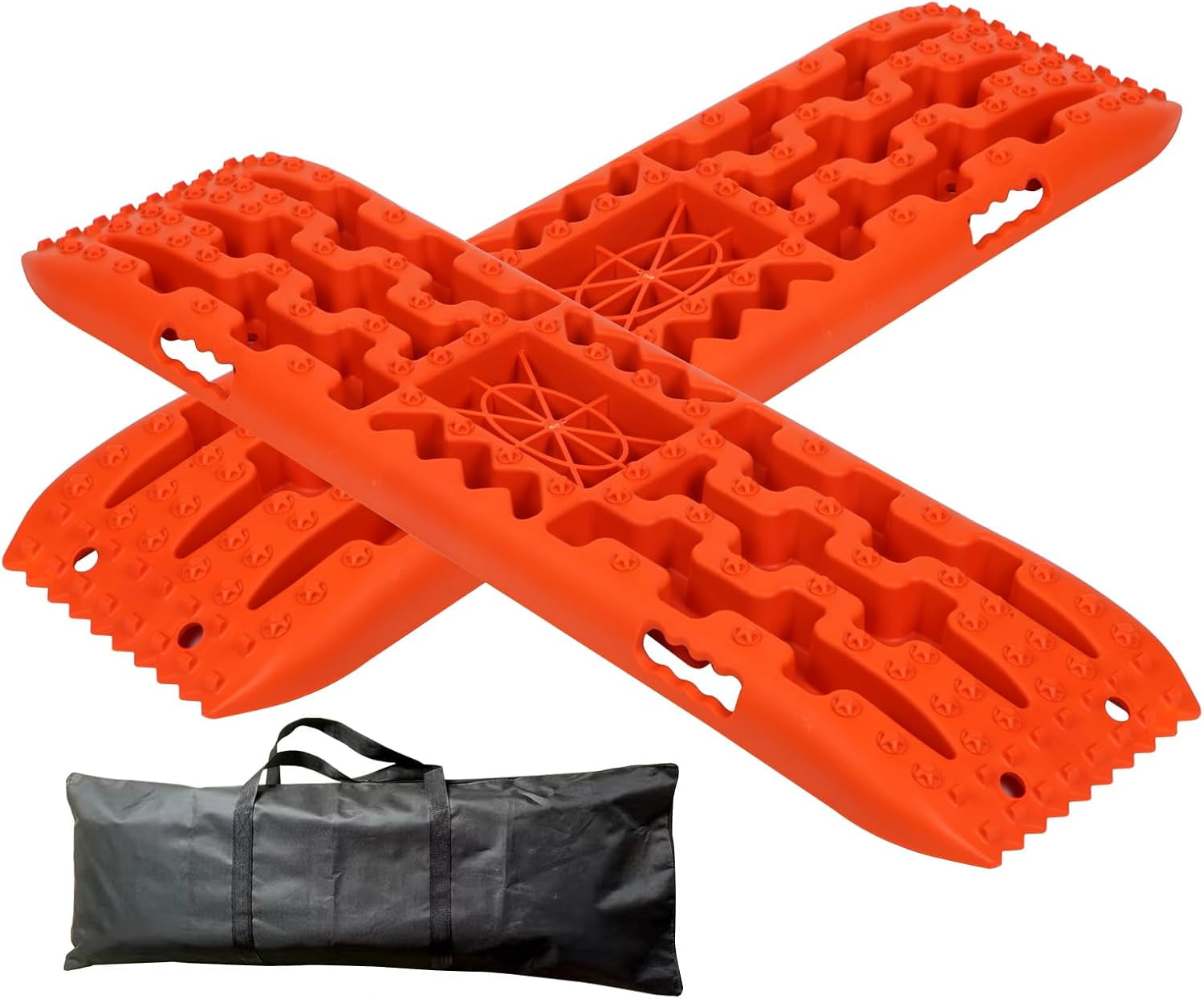 Off-Road Traction Boards with Jack Lift Base, 2Pcs Recovery Tracks for ...
