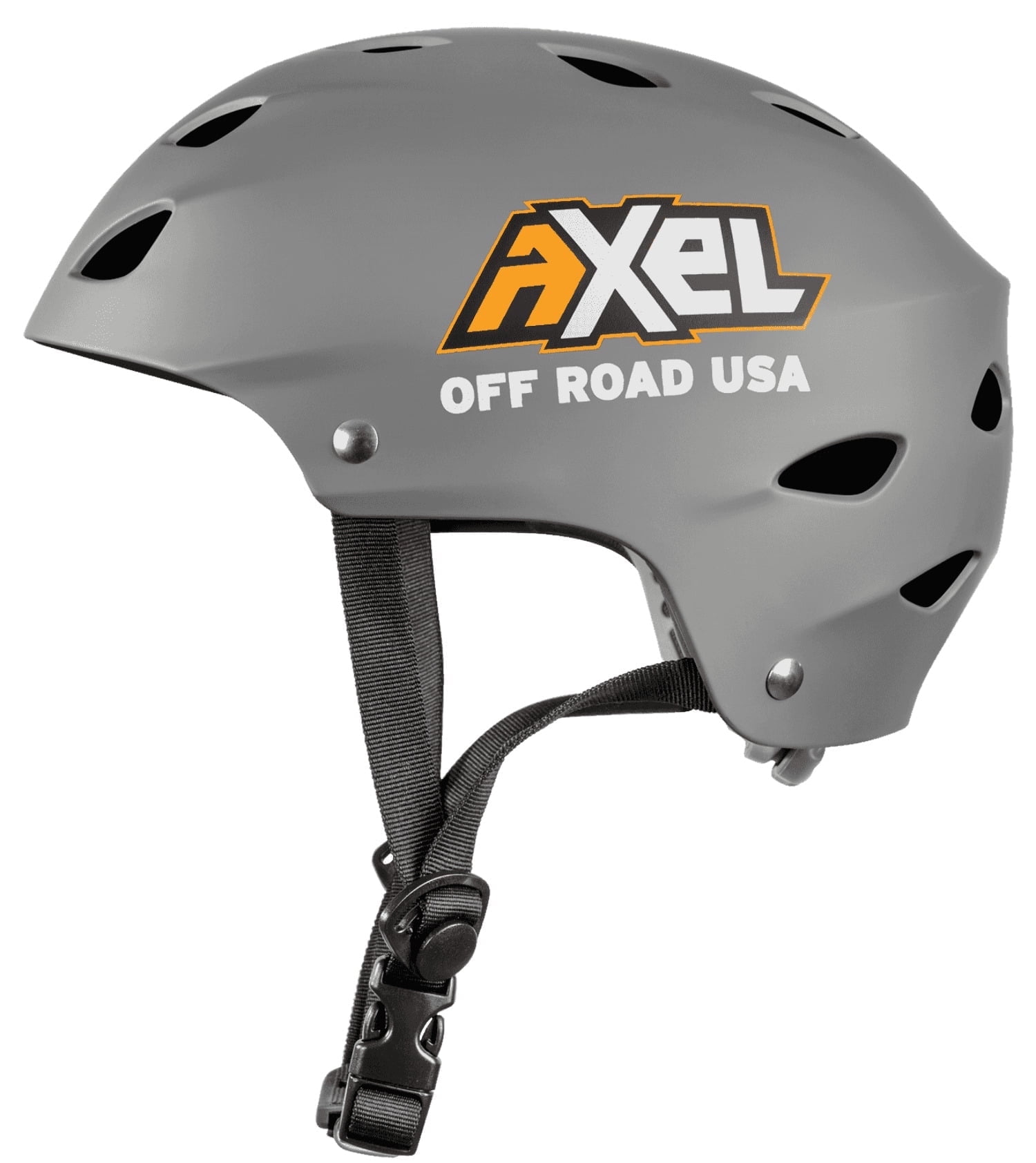 AXEL Off Road Trail Helmet (Large, Charcoal Gray) - Walmart.com