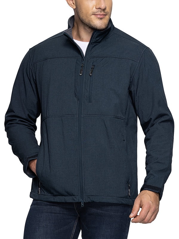 Off Road Ventures Men's Fleece Lined Softshell Jacket Lightweight ...