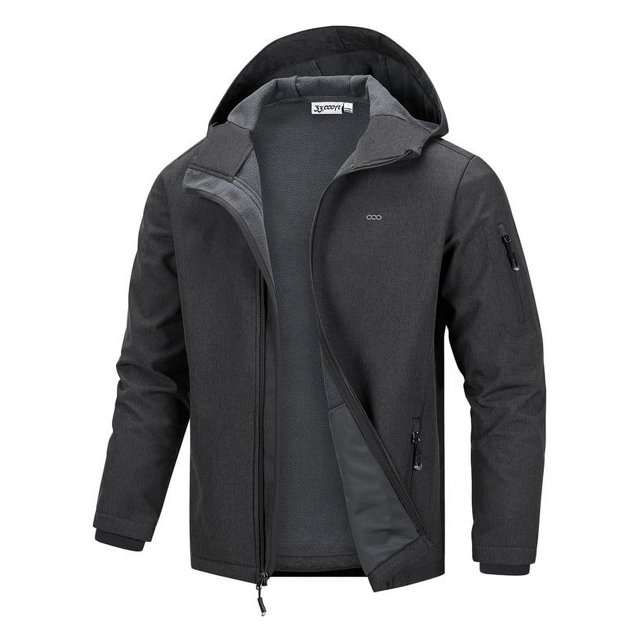 Off Road Ventures Men's Lightweight Softshell Jacket with Hood ...