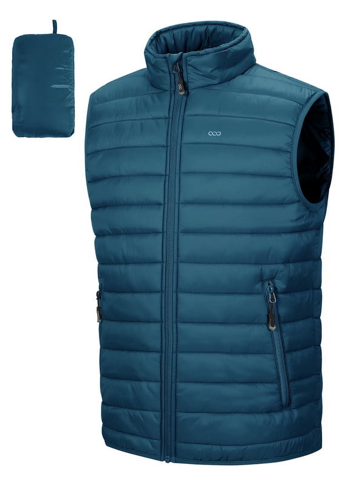 Off Road Ventures Men's Packable Puffer Vest Lightweight Water ...