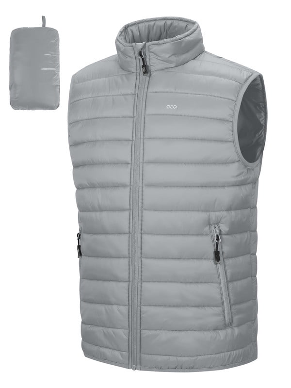Off Road Ventures Men's Packable Puffer Vest Lightweight Water ...