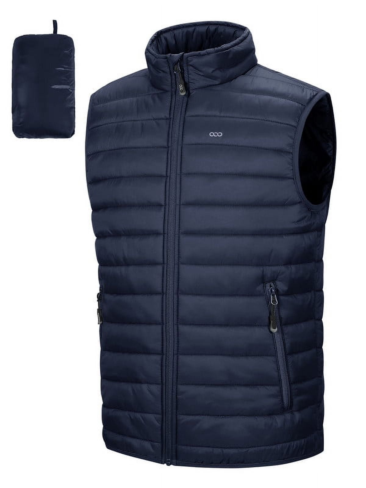 Off Road Ventures Men's Packable Puffer Vest Lightweight Water ...
