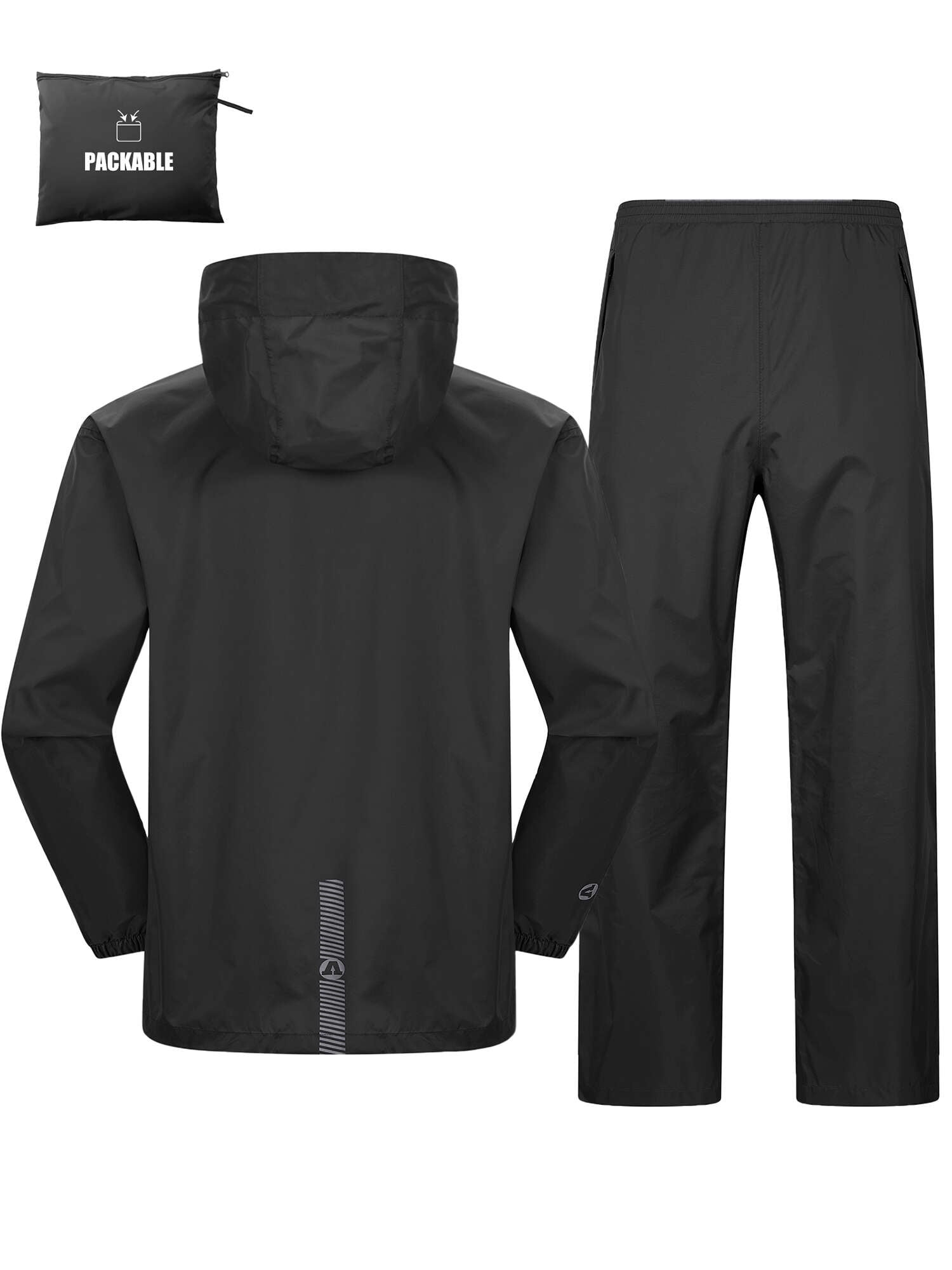 Off Road Ventures Waterproof Rain Suit for Men, Lightweight, Breathable ...