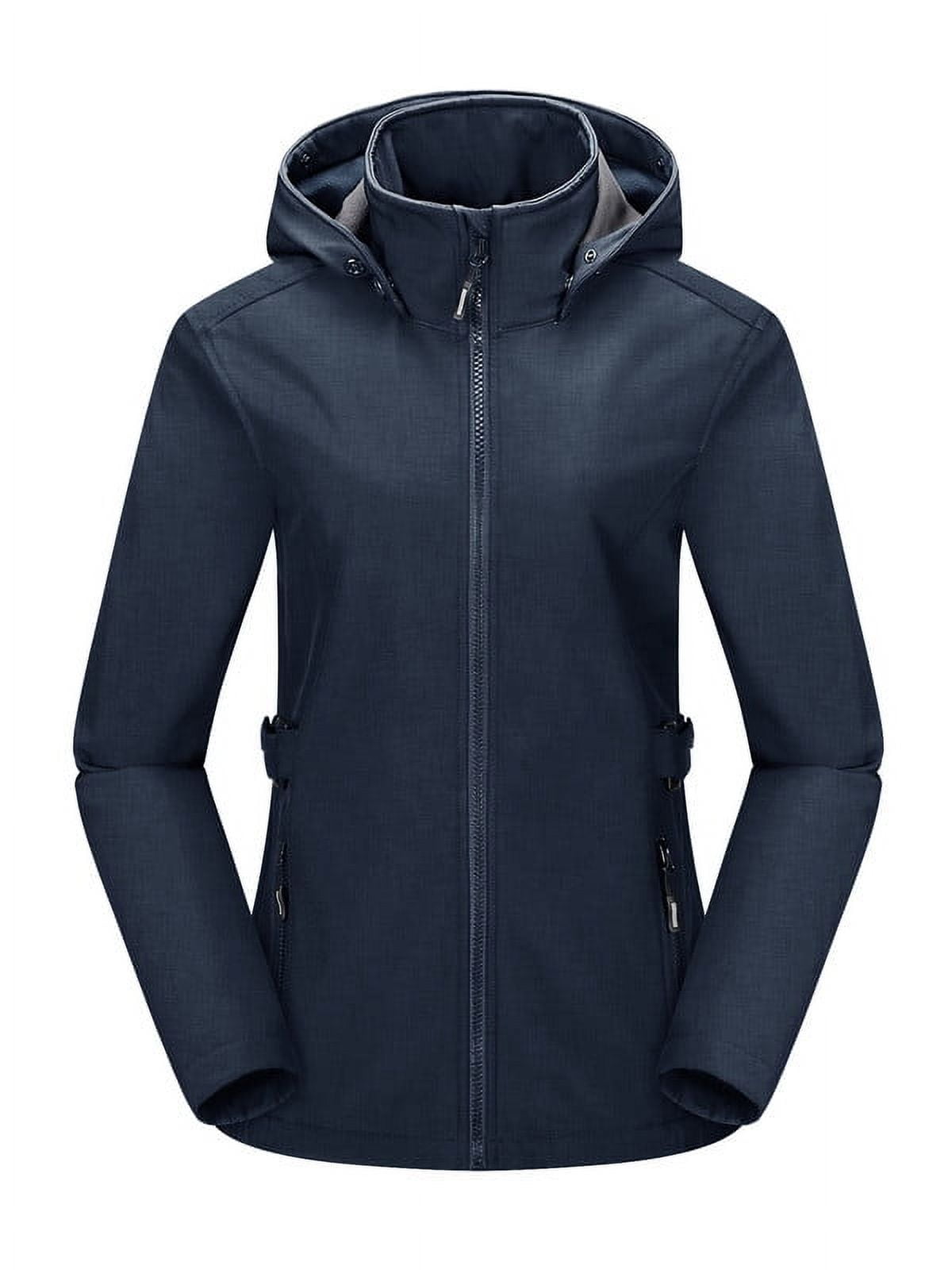 Off Road Ventures Women's Fleece Lined Softshell Jacket Lightweight ...