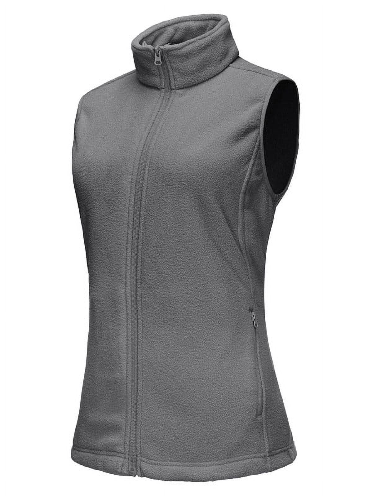 Off Road Ventures Womens Fleece Vests Outerwear Lightweight Sleeveless ...