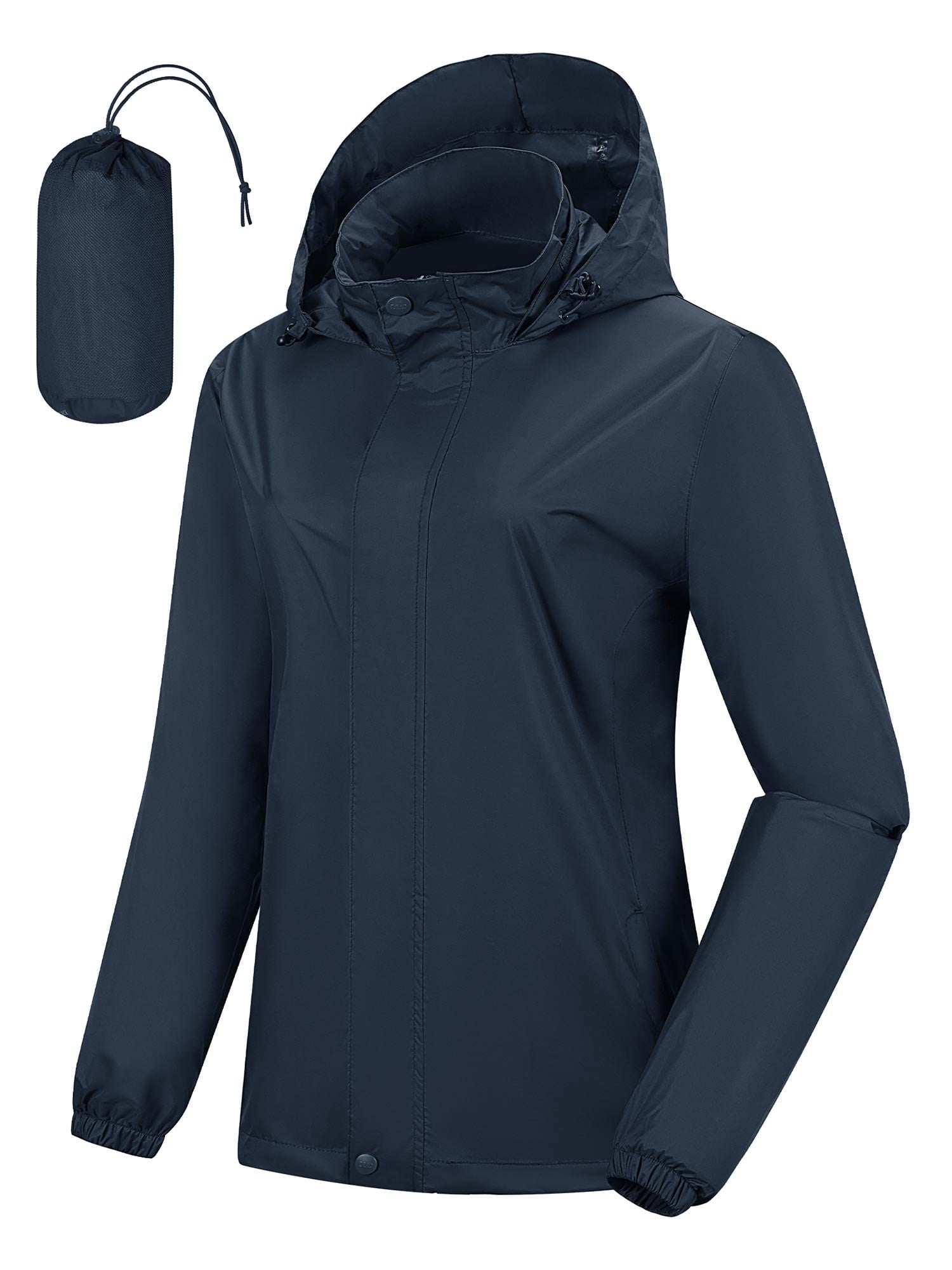 Off Road Ventures Woman Packable Rain jacket Hooded lightweight ...