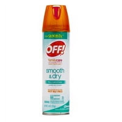 Off Skintastic Familycare Smooth Dry Insect Repellent, Aerosol - 4 Oz ...