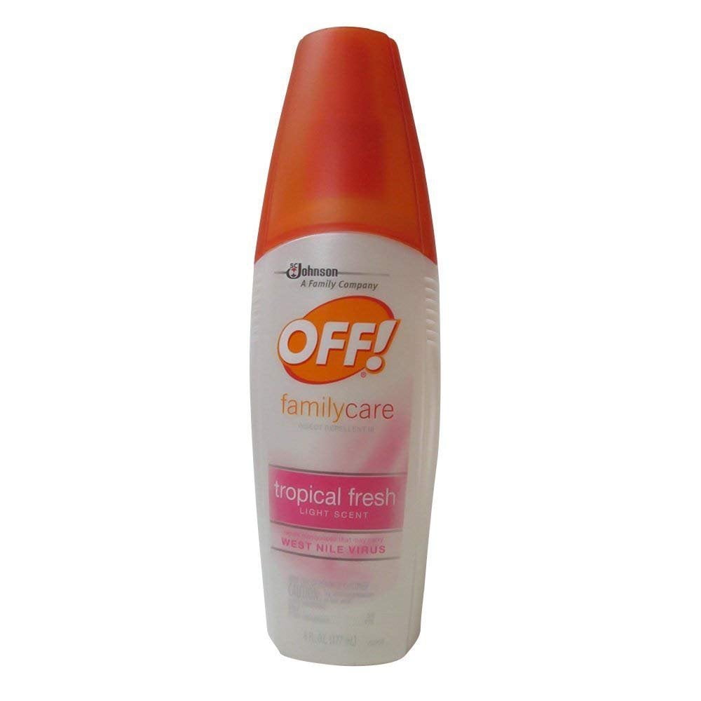 OFF! Skintastic Insect Repellent, Tropical Fresh, Low DEET Formula, 6 ...