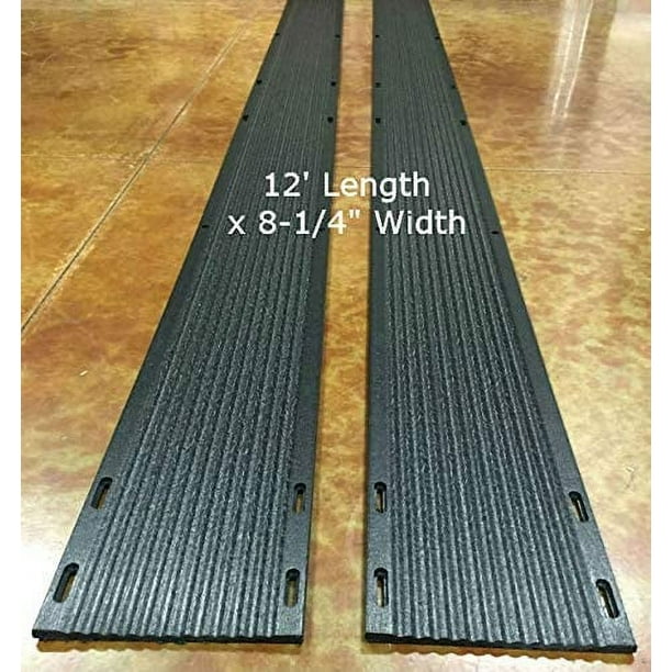 Off Snowmobile Trailer Ski Guides - 12 Foot Length x 8-1/4 Inch Width ...