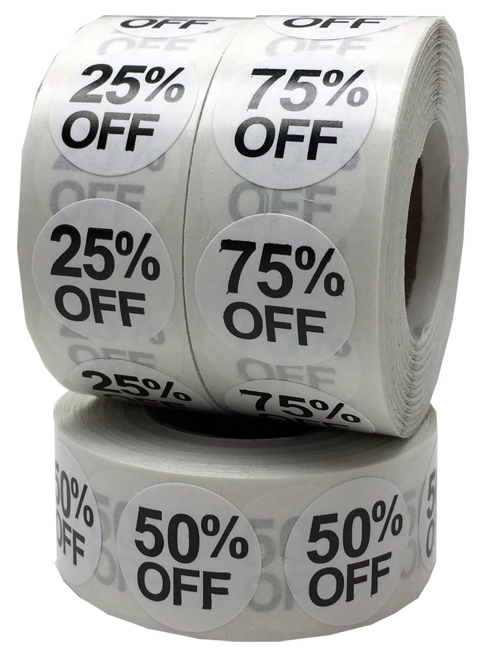 % Off Stickers Bulk Pack Labels 0.75 Inch 500 Per Roll 1,500 Total ...