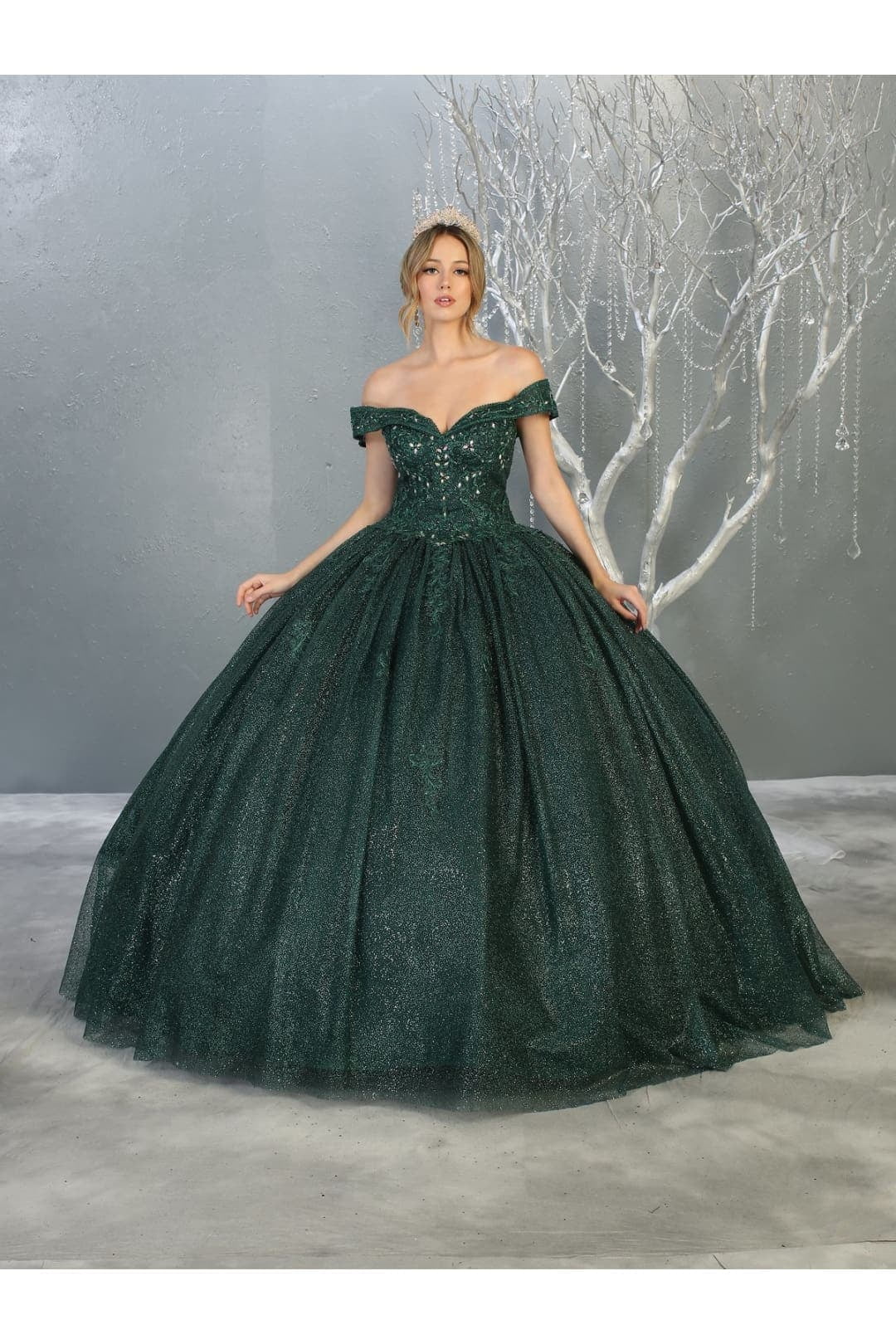 Women's Layla K LK151 Off The Shoulder Quinceanera Dress And Plus Size ...