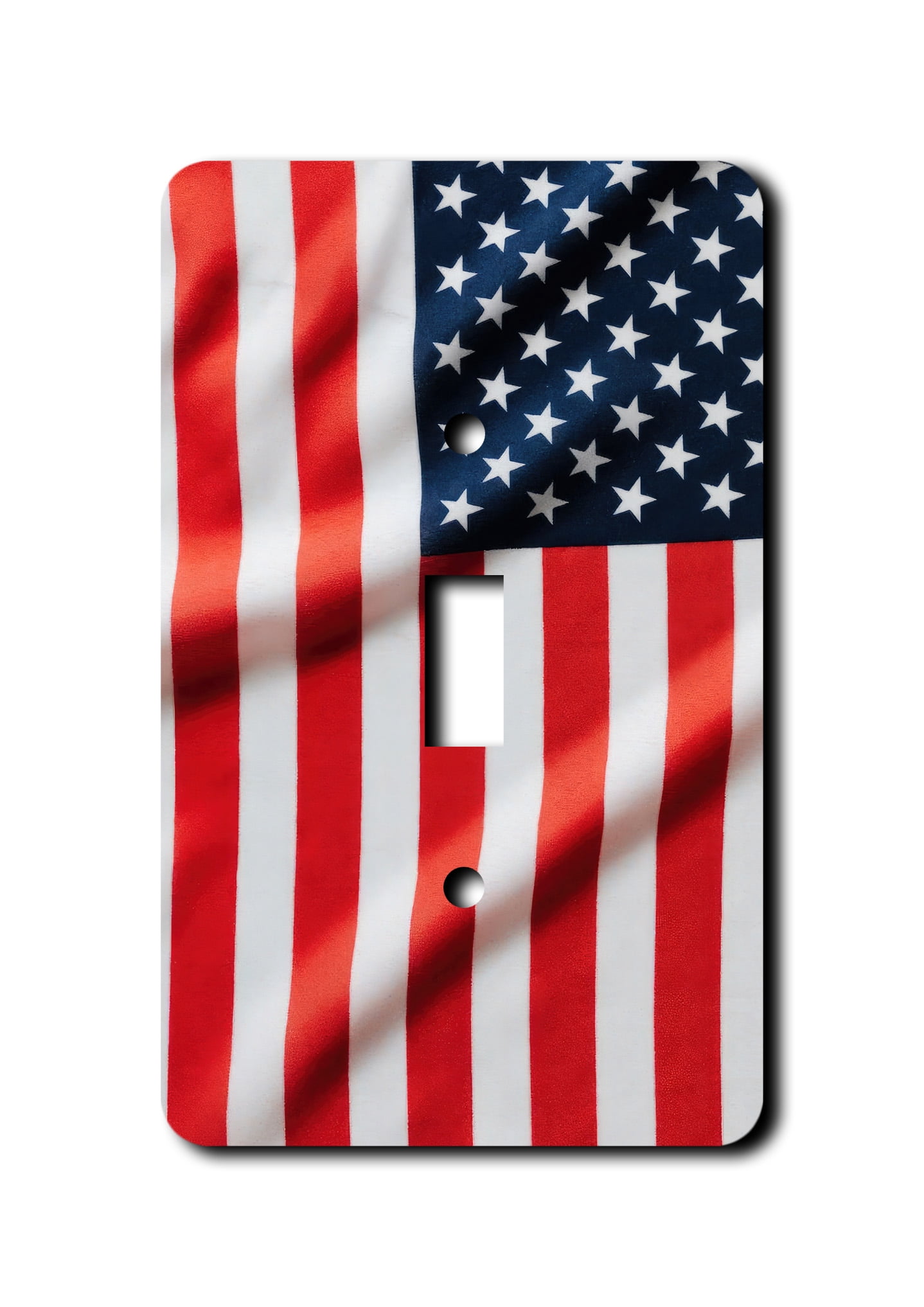 Off The Wall Plates - American Flag - Single Gang Light Switch ...