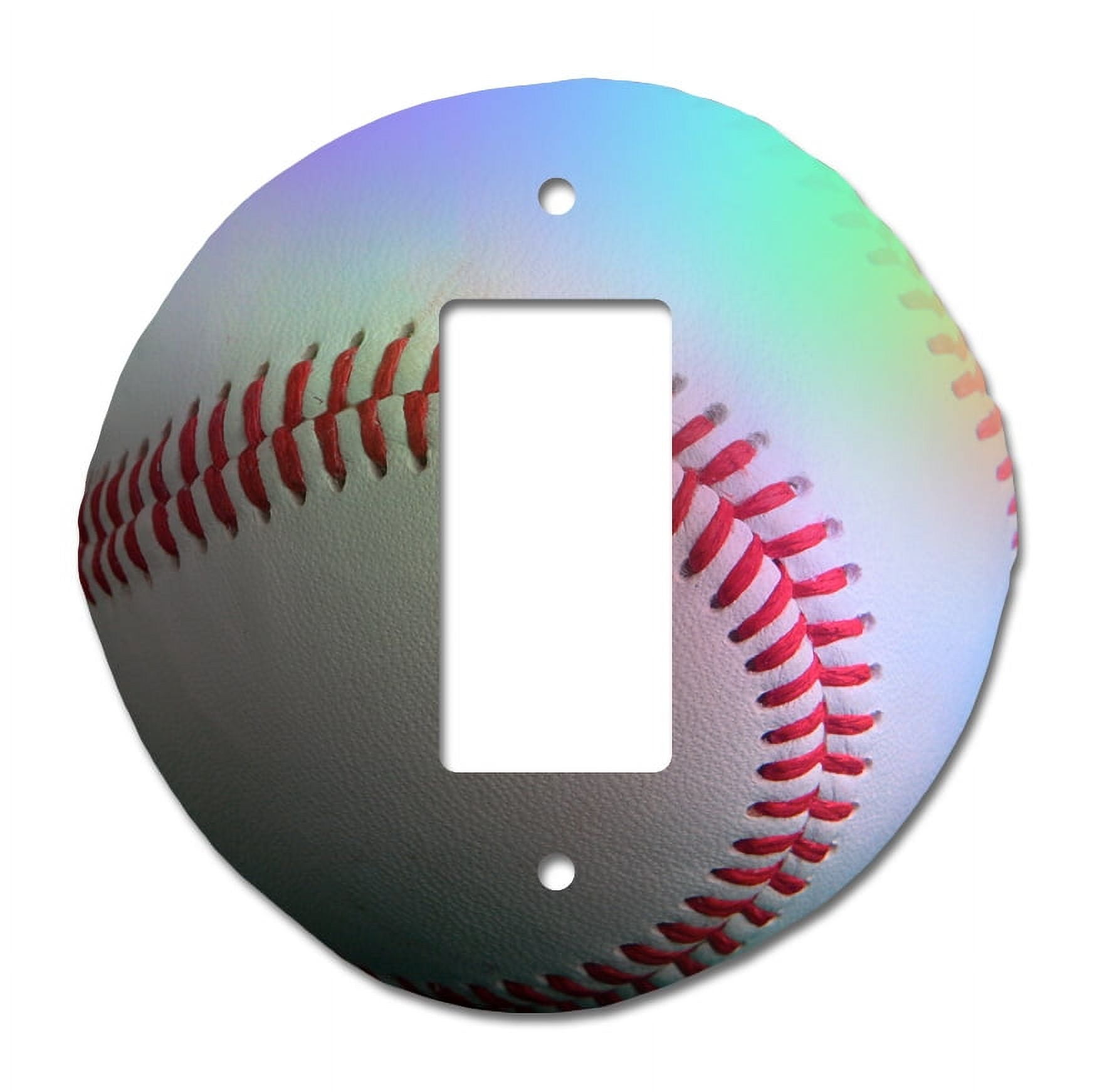 Off The Wall Plates - Baseball - Sports Theme Holographic Decorative ...