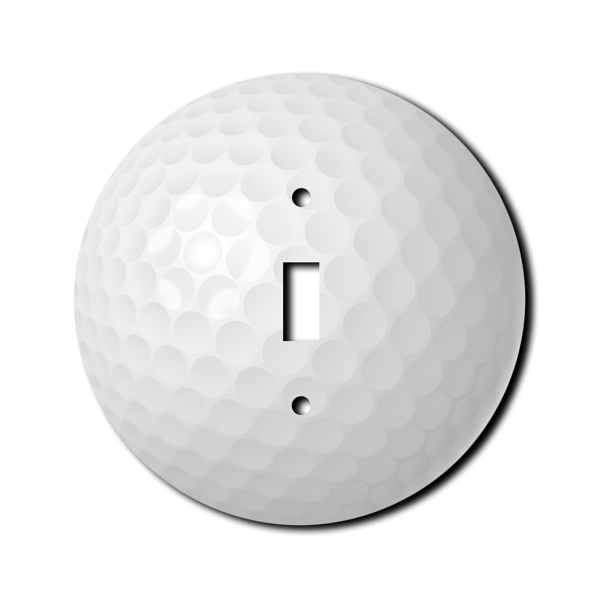 Off The Wall Plates - Golf Ball - Single Gang Light Switch - Walmart.com