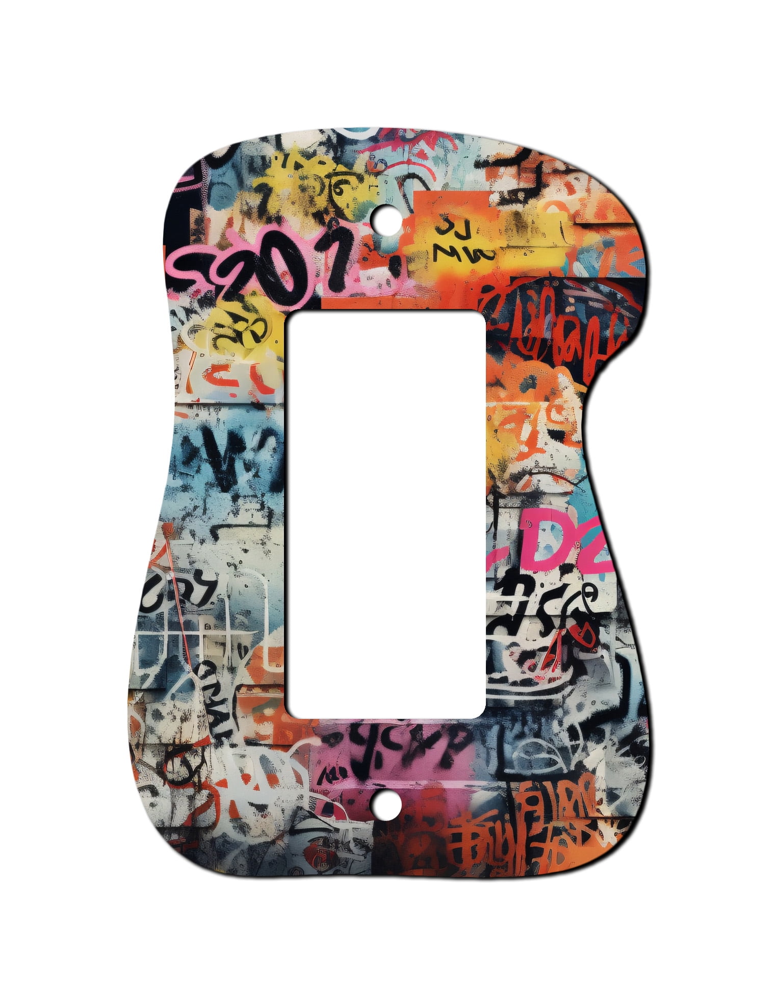 Off The Wall Plates - Graffiti Classic Decorative Acrylic Cover Single ...