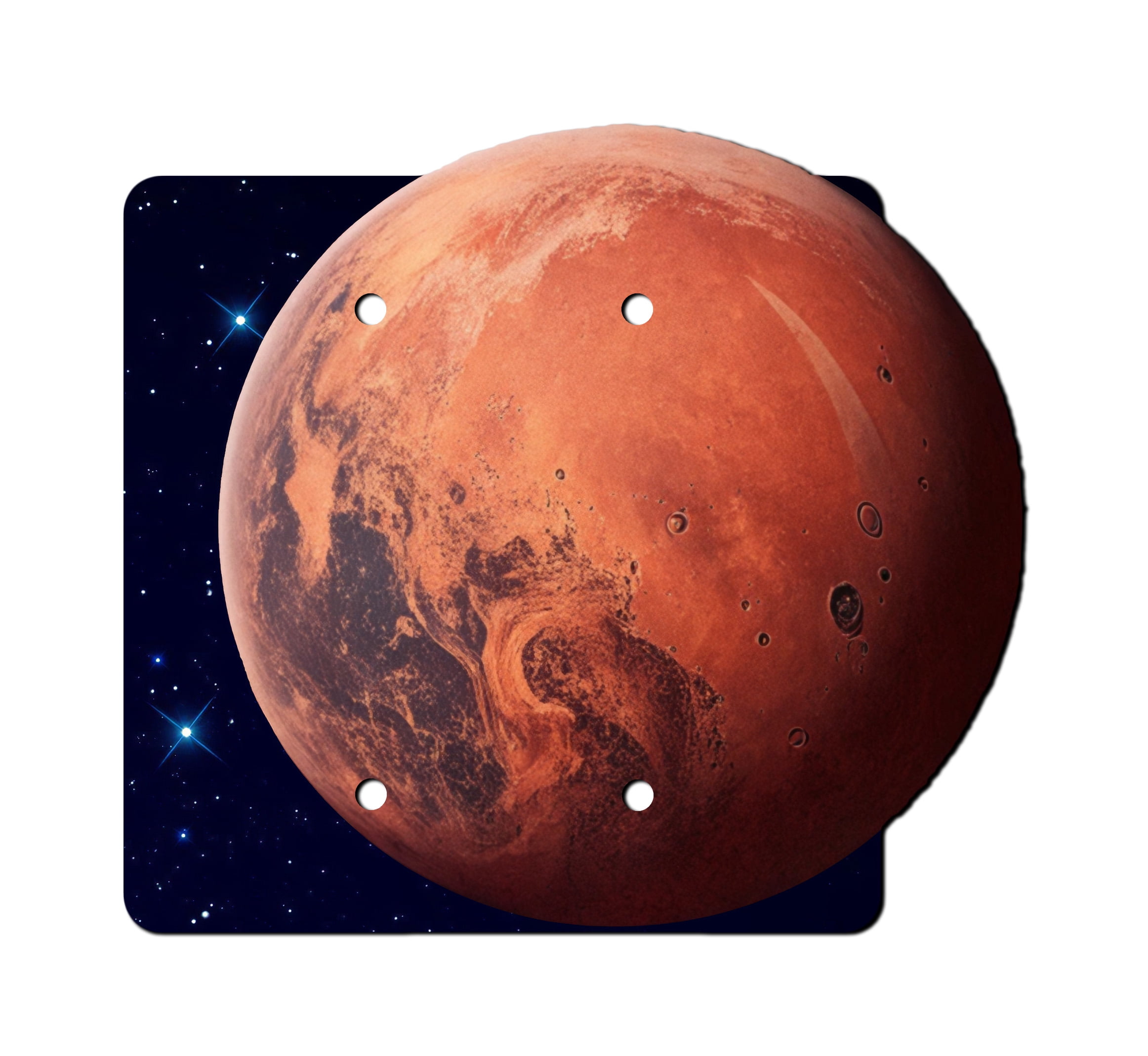 Off The Wall Plates - Mars planet Solar System Classic Decorative ...