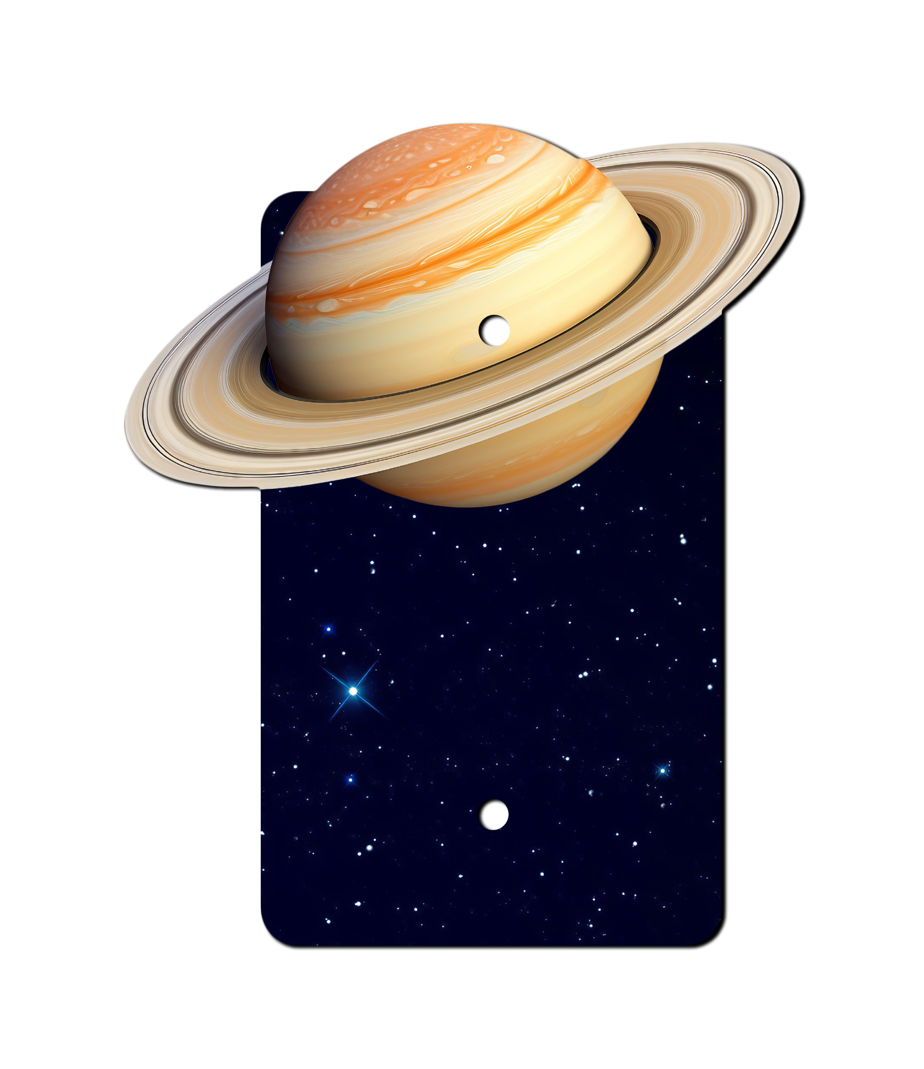 Off The Wall Plates - Saturn Planet Solar System Classic Decorative ...