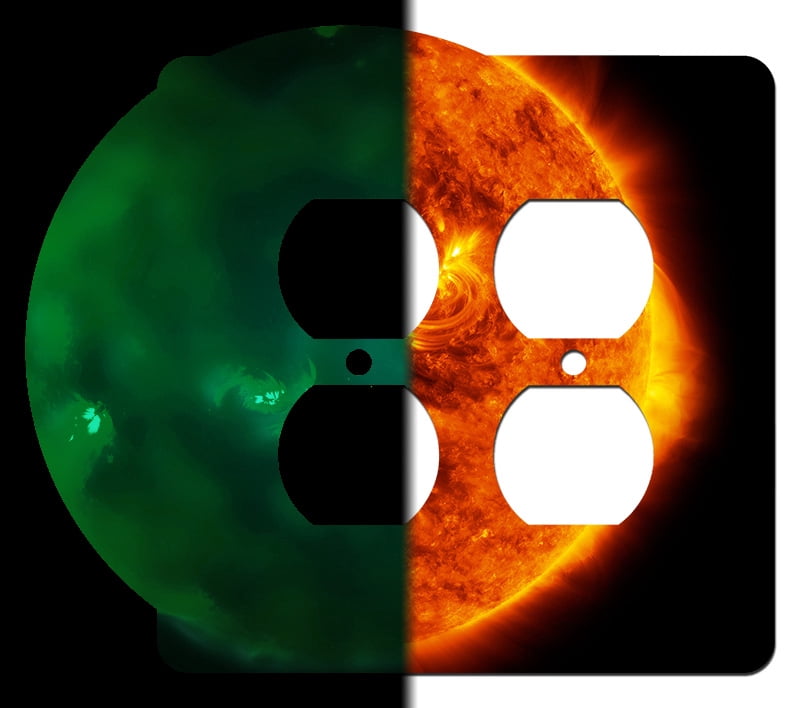 Off The Wall Plates - Sun Solar System Glow in the Dark Decorative ...