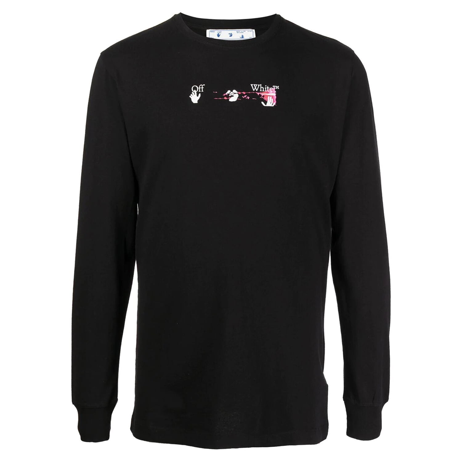 Off-White Acrylic Arrow L/S T-Shirt Black - Walmart.com