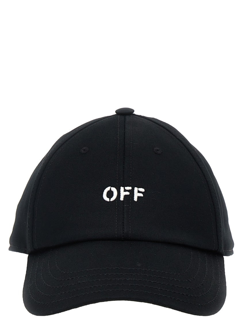 Off-White Men's 'Off Stamp' Baseball Cap Black - Walmart.com