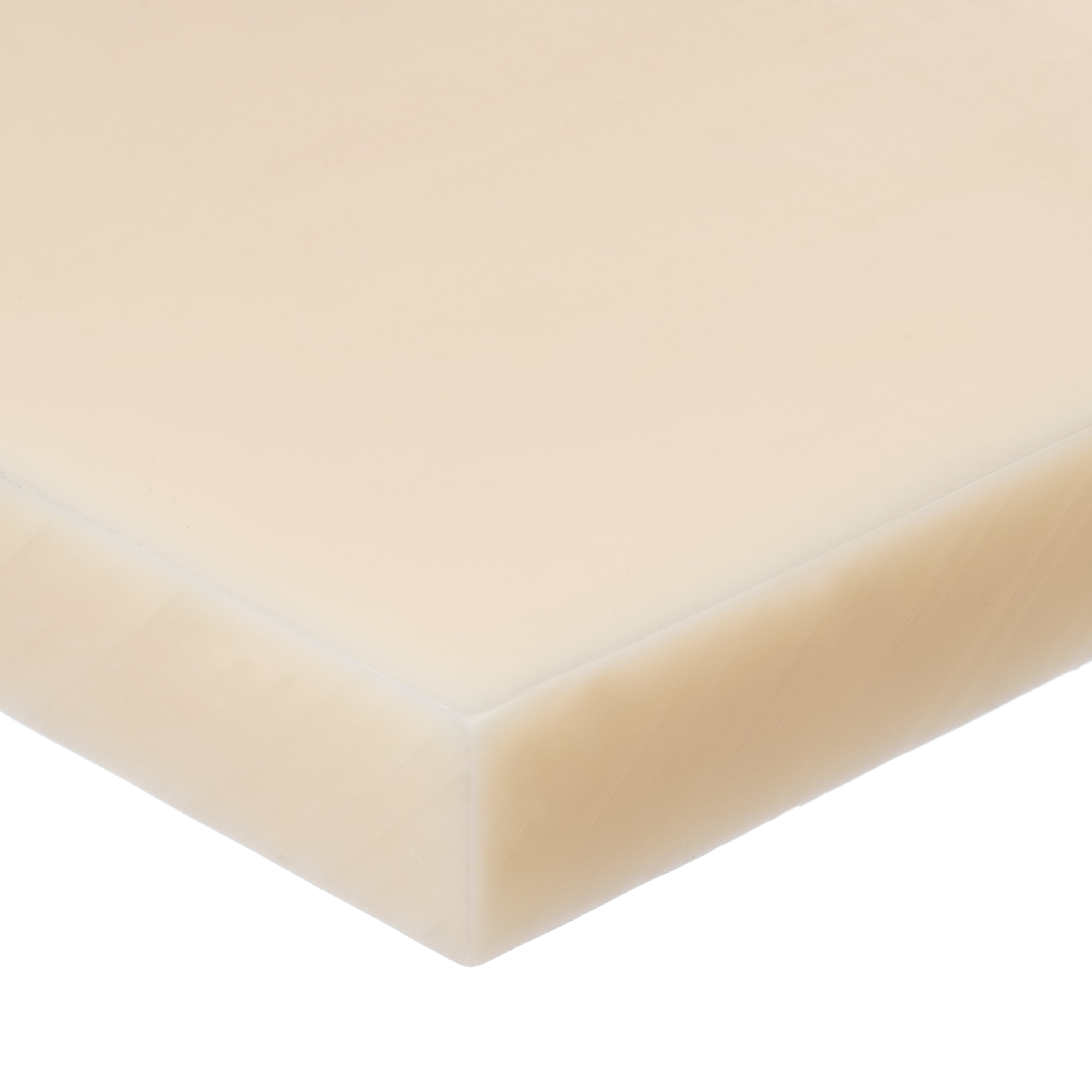Off-White Nylon 6/6 Bar - 1/2" Thick x 1" Wide x 12" Long - Walmart.com