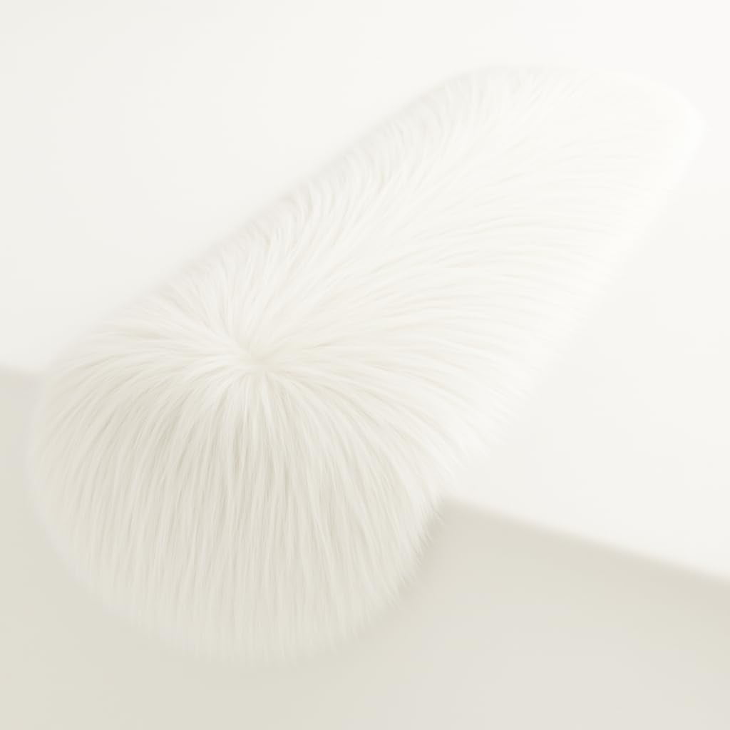Off White Table Runner | Faux Fur Table Runners | 12 X 60-Inch Long ...
