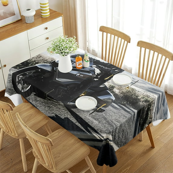 Off-road Motorcycle Tablecloth Extreme Sports Challenge Theme r for ...