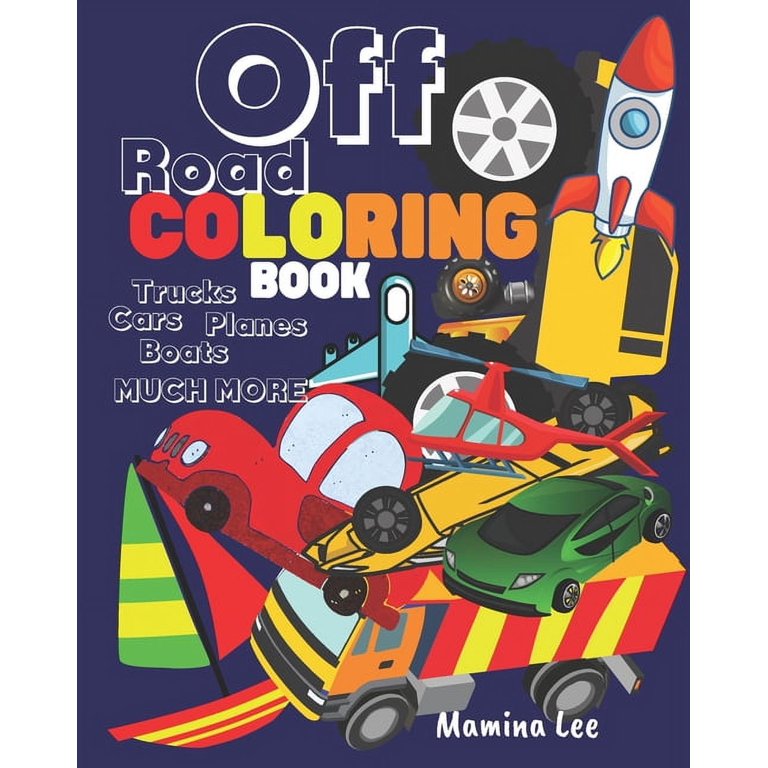 offroad coloring book