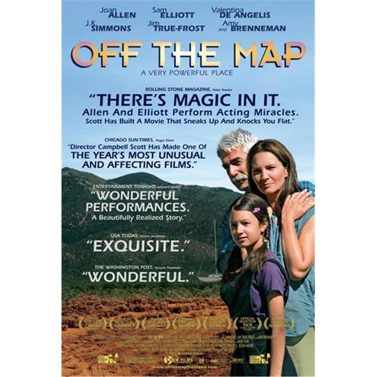 Off the Map Movie Poster - 11 x 17 in. - Walmart.com
